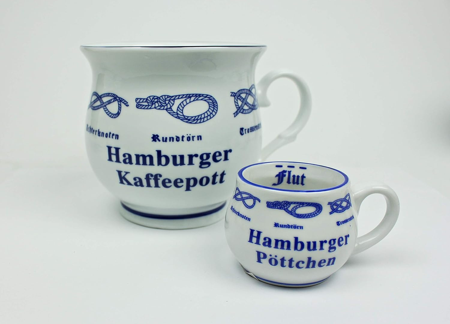 Buddel-Bini Hamburger Kaffeepott + Hamburger Pöttchen mit ...