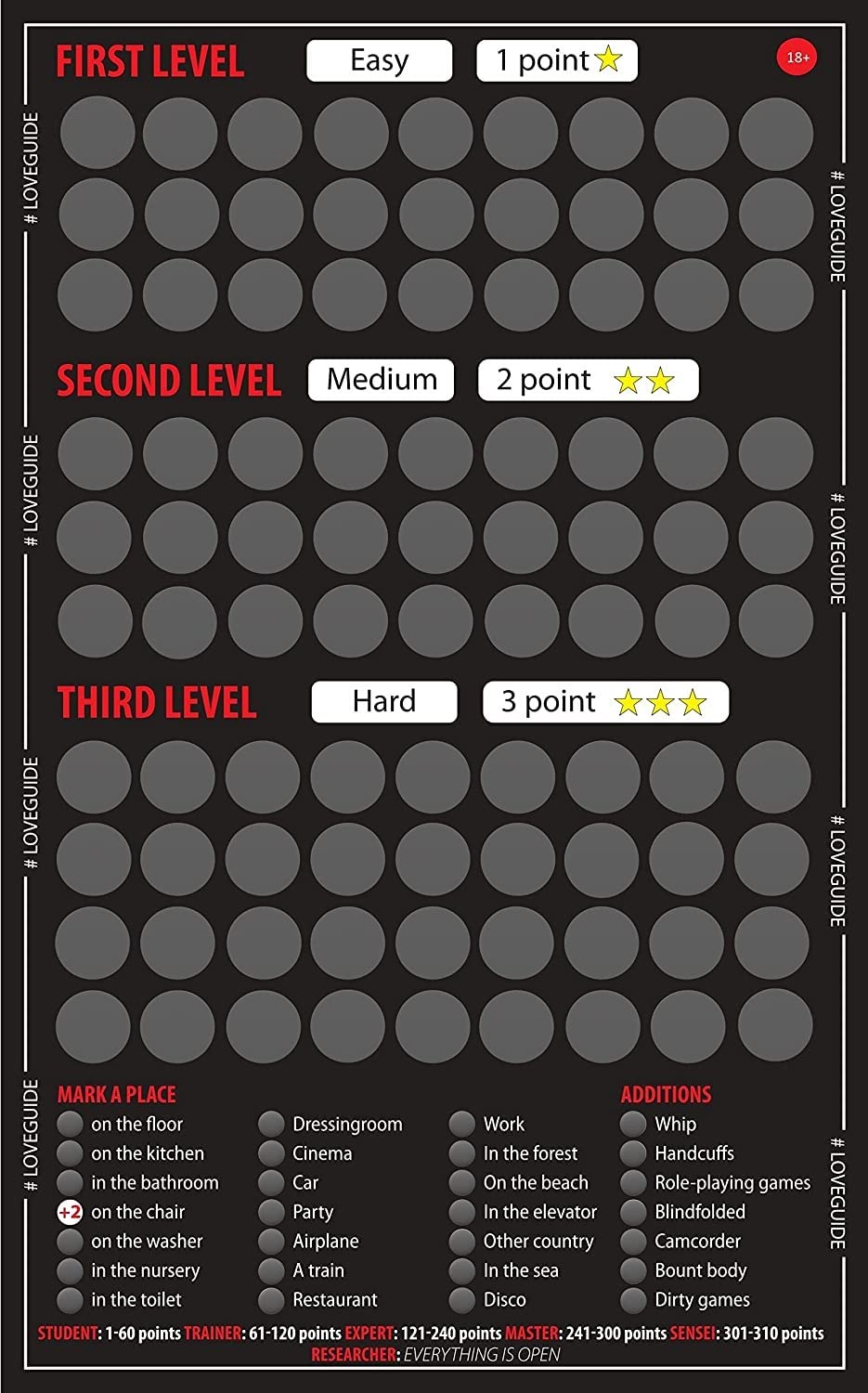 Scratch Off Poster #loveguide Scratch Diary and Planner of Your Bedtime ...