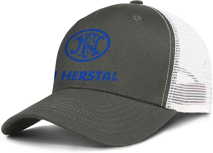 Amazon.com: Men's Baseball Hats FNH-USA-Fn-Herstal-Old-Print-Logo ...