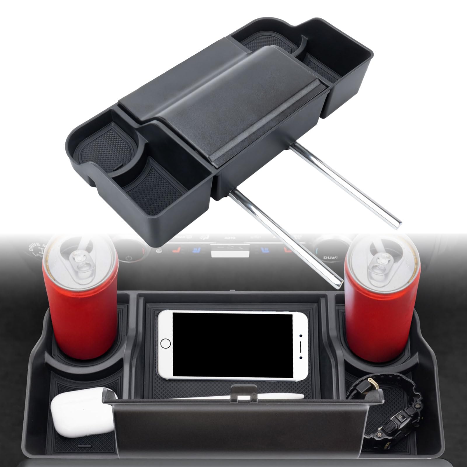 AceRide Front Seat Headrest Organizer Compatible with Ford F150 F250 ...