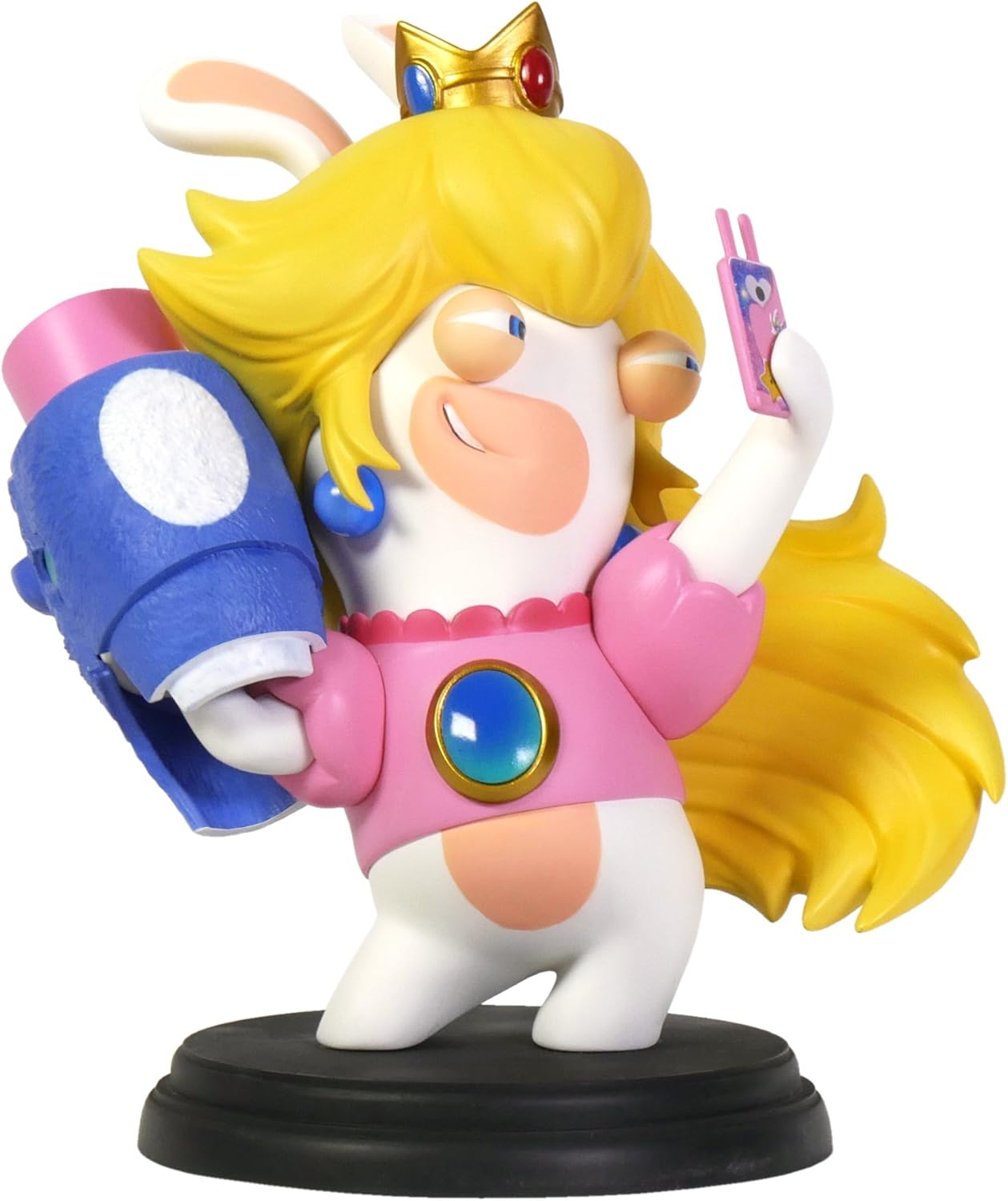 Mario + Rabbids Kingdom Battle: Rabbid Peach 6" Figurine: Amazon.ca ...