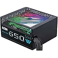 Azza PSAZ-650W(ARGB) 650 WATT Power Supply W/Addressable RGB : Electronics