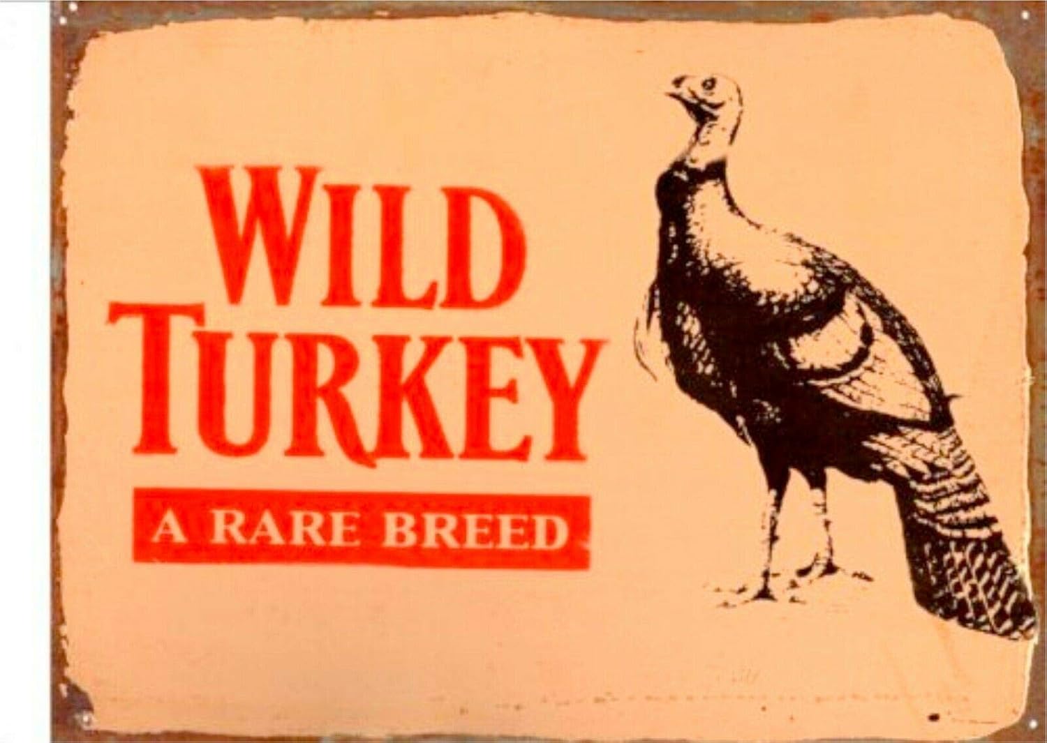 Amazon.com: Wild Turkey Decor Signs 8x12 Inch Metal Tin Sign: Home ...