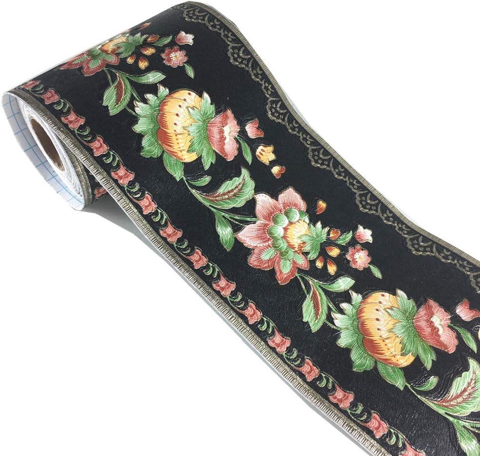 Black Lantern Pattern Molding Wallpaper Border Peel Stick Home Ceiling ...