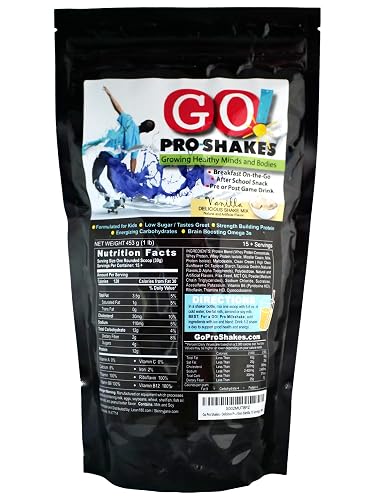 GO Pro Shakes – Protein Powder Smoothie for Kids & Teens – Healthy ...