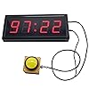 BTBSIGN 3'' Countdown Timer with Wired Button and Remote Drone Racing ...