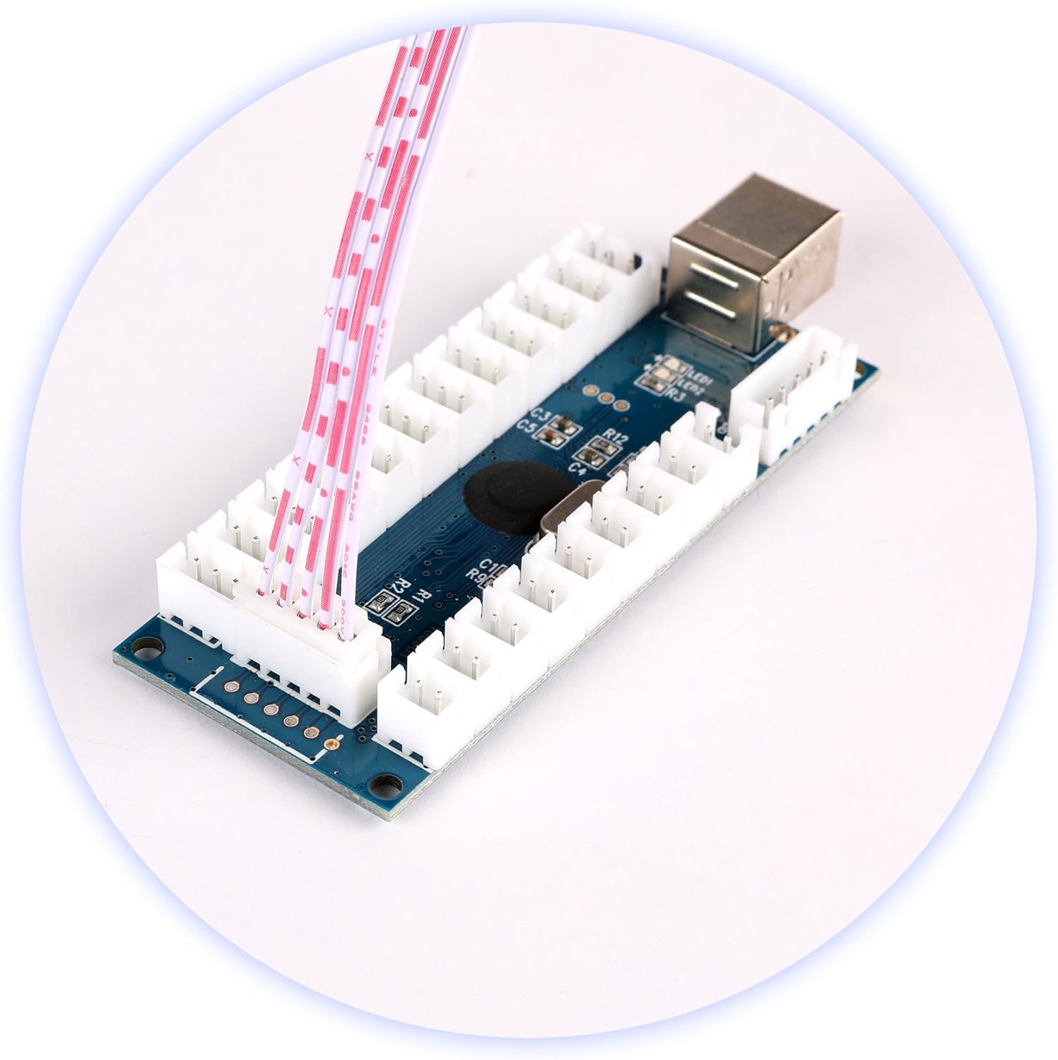 Hikig 5 Pcs/Lot 5Pin Cable for SANWA Joystick, Zero Delay USB Encoder ...