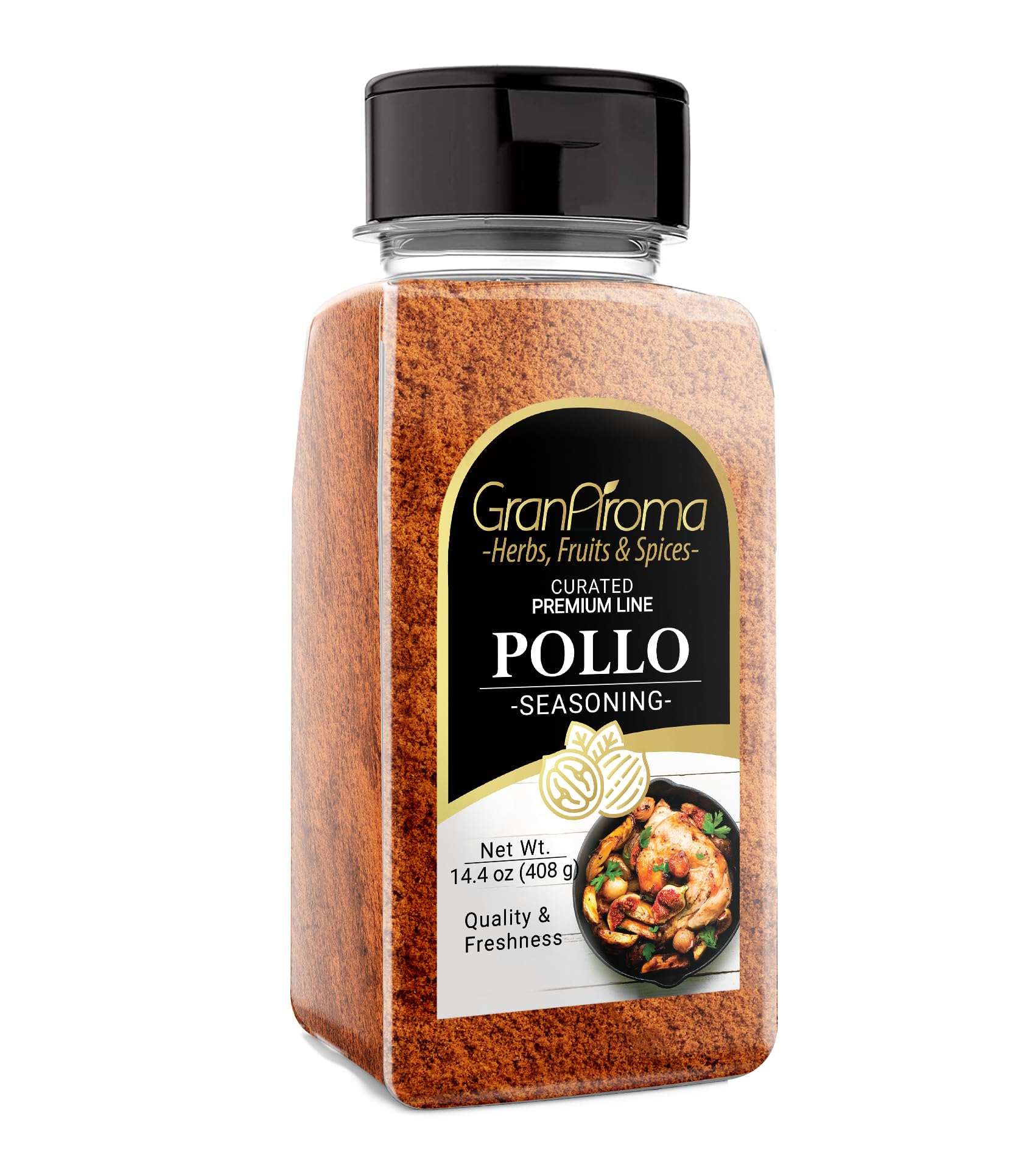 GranAroma Pollo Seasoning, 14.4 oz, Authentic Spice Blend, Savory ...