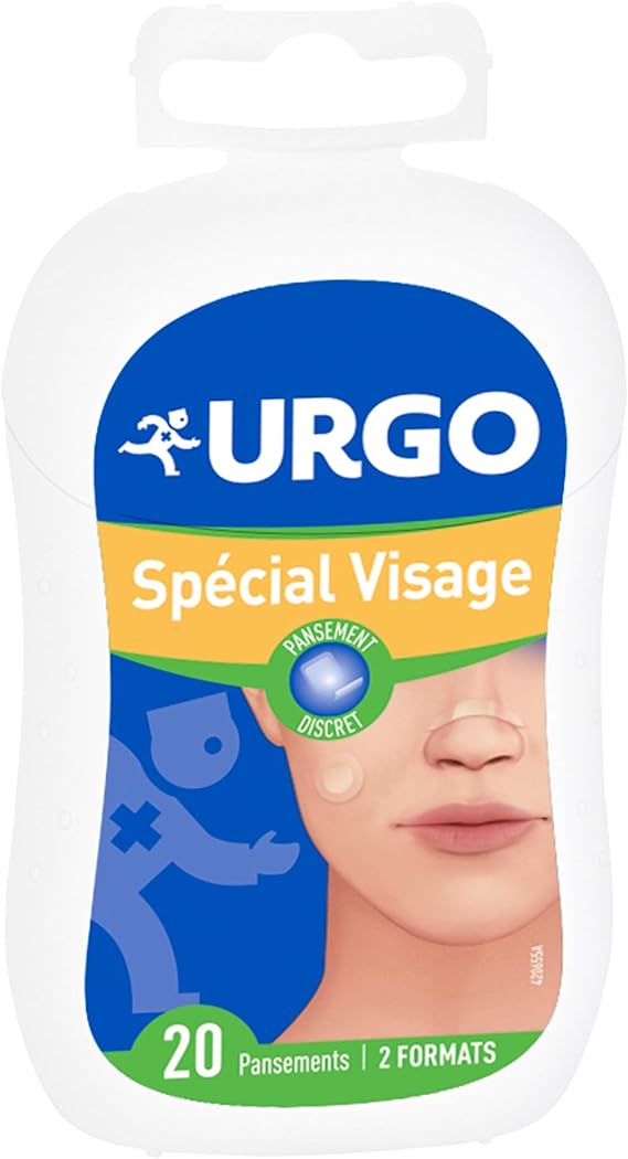 Urgo - Pansements Spécial Visage - Discret - 2 formats : Rond et ...