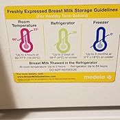 Amazon.com : Medela Milk Storage Guidelines Magnet - 1 Each : Breast ...