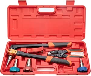 IWISS PEX Expansion Tool Kit with 3/8’’, 1/2’’ & 3/4’’, 1’’ Auto ...