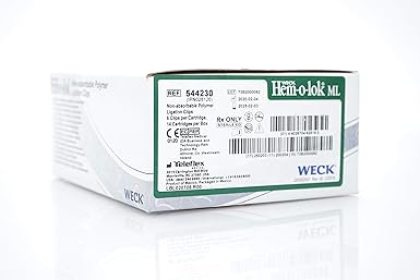 Amazon.com: Teleflex Weck Hem-O-Lok Ligating Clips, Medium Large, Non ...