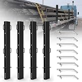 Amazon.com: 30" Adjustable C Channel Pipe Stakes 2Pcs, Upgraded Trailer ...