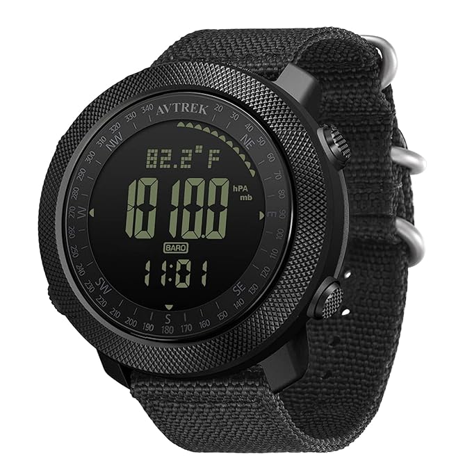 Buy NORTH EDGE Apache Men's Outdoor Sport Digital Wrist Watch ...