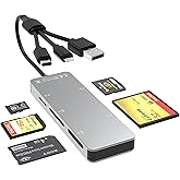 Amazon.com: Memory Stick pro Duo Adapter Reader - 8 in 1 SD/TF/MS/CF/XD ...
