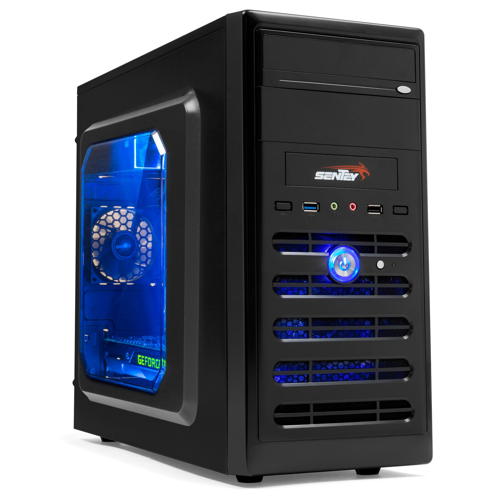 Sentey Cs2-1333 Plus Desktop Gaming Computer Case / Micro ATX ...