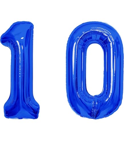 Number 10 Blue