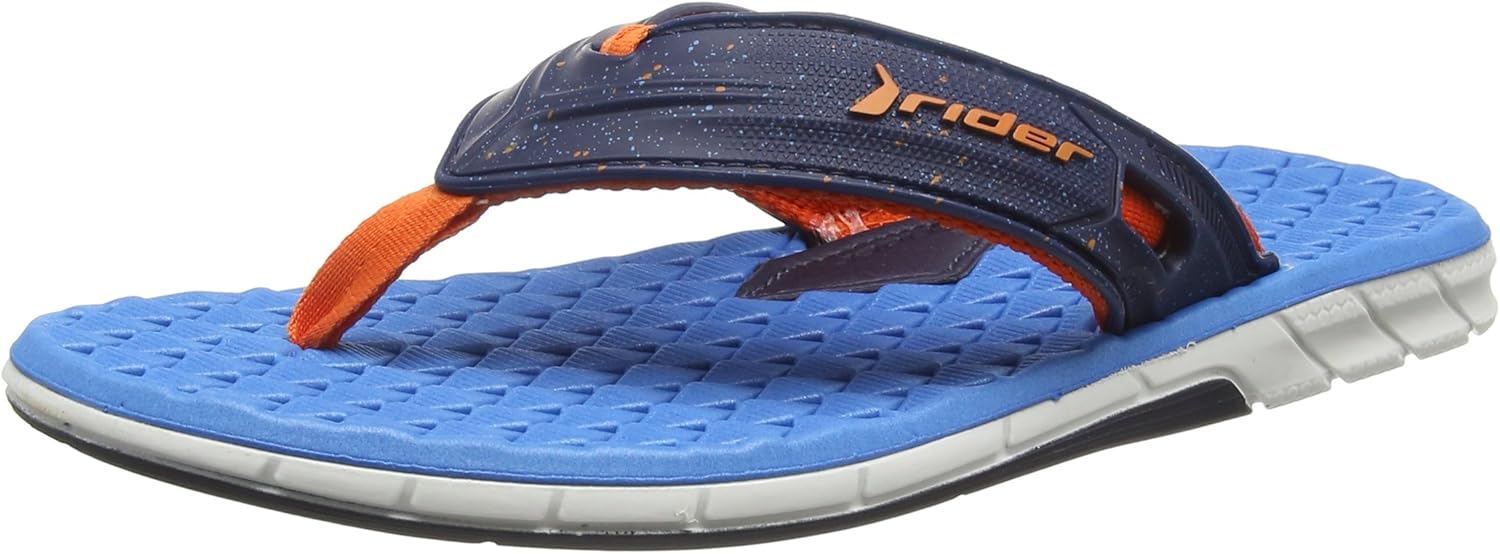 Rider Men's Next AD Flip Flops, Multicoloured White Blue Orange 8389 ...