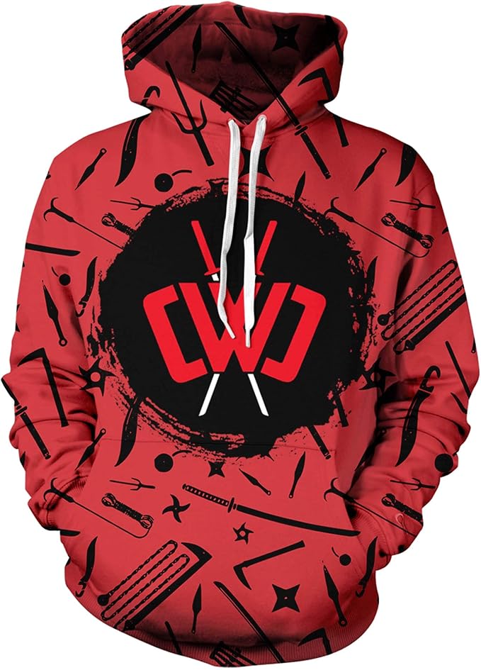 Kids Chad Wild Clay CMC Gamer Flame 3D Print Hoodie Sweatshirts Video ...
