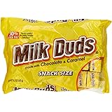 Amazon.com : Milk Duds Snack Size Chocolate & Caramel Candies 9.3 oz ...