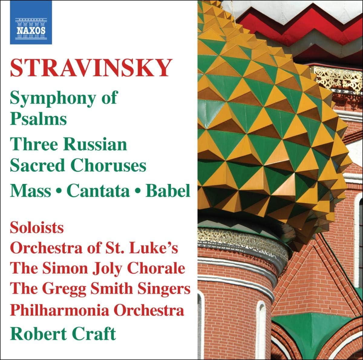 Stravinsky - Symphony of Psalms; Mass; Cantata: Amazon.co.uk: Music