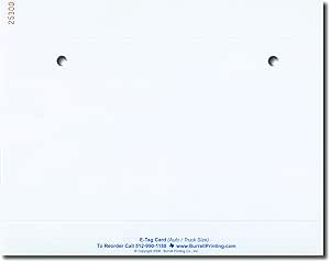 Amazon.com : Temporary Paper Tags (E-Tag Custom Sheets) for Car Dealers ...