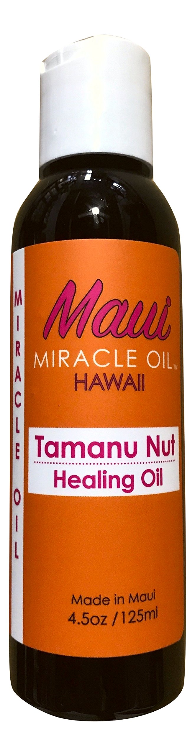 Amazon.com : Maui Miracle Oil Hawaii (4.5 Ounce, Coconut Soothing Oil ...