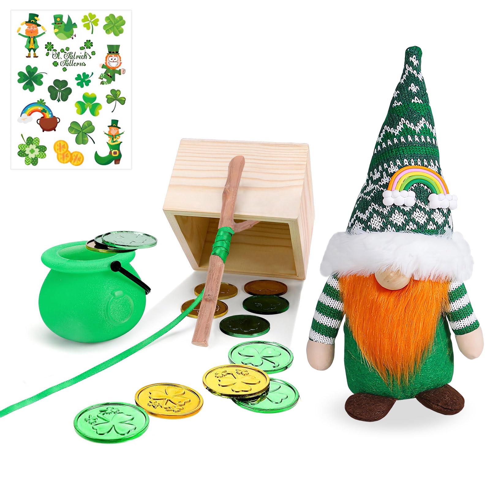 MM MEGIJAAKI 30 Pcs DIY Leprechaun Trap Kit St Patricks Day Craft Kits ...