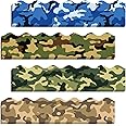 Amazon.com: 82Ft Camo Bulletin Board Borders,4 Designs 72Pcs Green ...