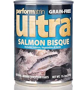 Amazon.com : Performatrin Ultra Grain Free Salmon Bisque Adult Canned ...