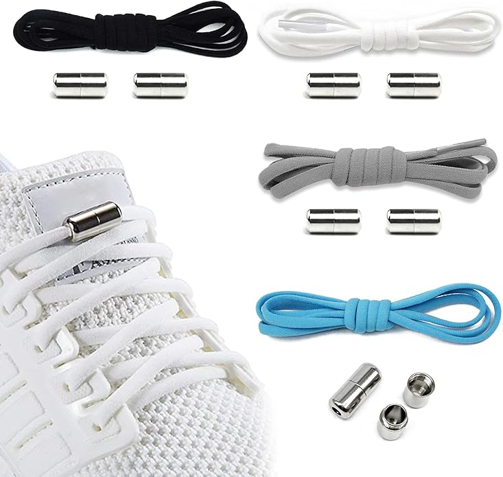 Lacci per Sneaker ,Scarpe Casual Lacci,Bambini Stringhe Elastiche per ...