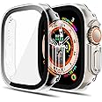 Amazon.com: TAURI 2 Pack Hard Case Compatible for Apple Watch Ultra ...