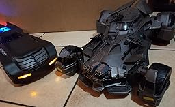 Amazon.com: Justice League Ultimate Batmobile RC Vehicle & Figure: Toys ...