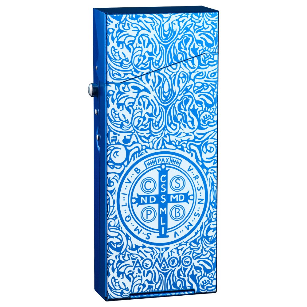 Amazon.com: Aluminum Cigarette Case/Box Ultra-Thin Custom Cigarette Box ...