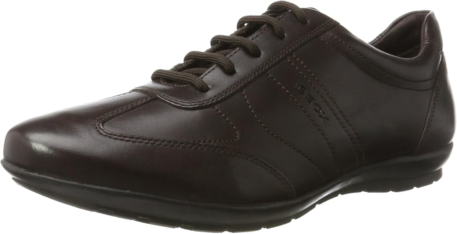 Geox Uomo Symbol B, Men’s Oxford, Brown (Coffee), 11 UK (46 EU): Amazon ...