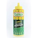 Amazon.com : Nathan's Famous, Coney Island Mustard, Squeeze Bottle ...