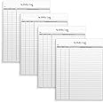 Amazon.com : Better Office Products Activity Log Notepad, 8.5" x 11 ...
