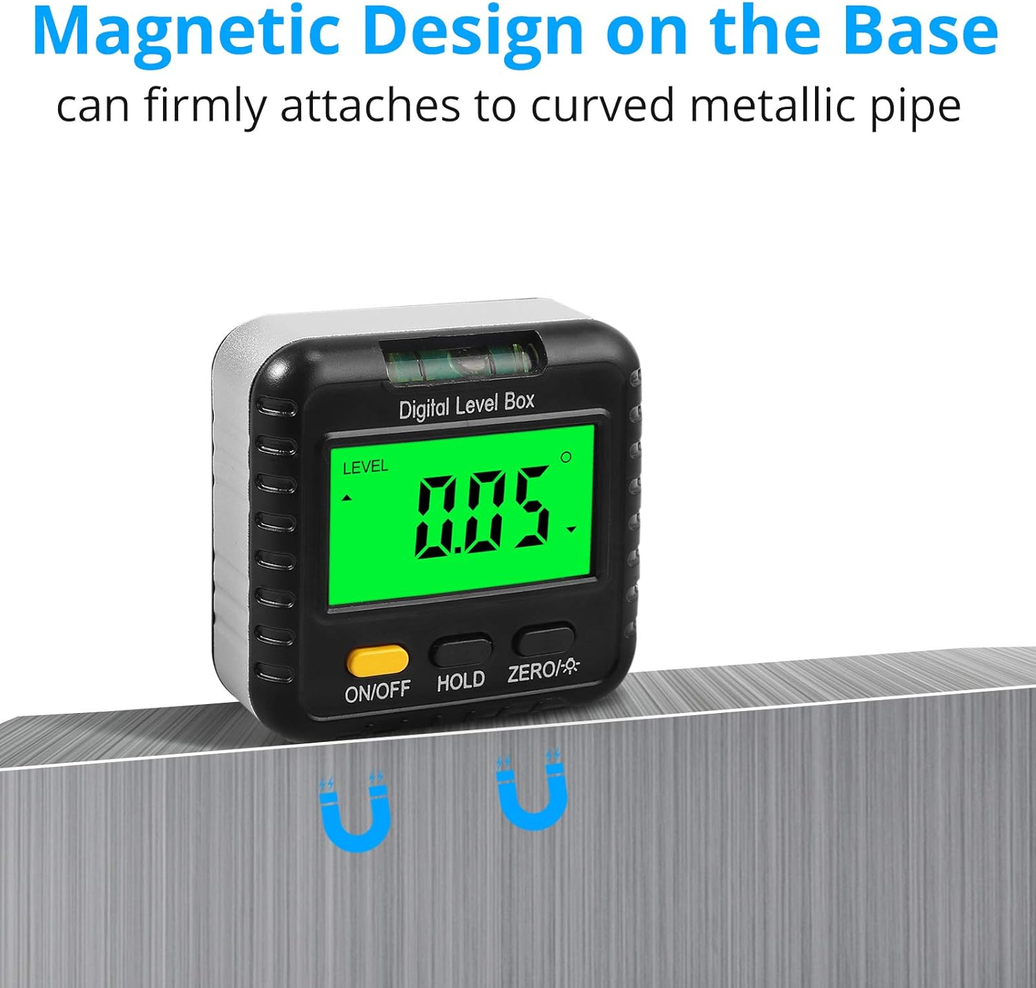 Digital Level Box,eSynic Professional Backlight Digital Level Angle ...