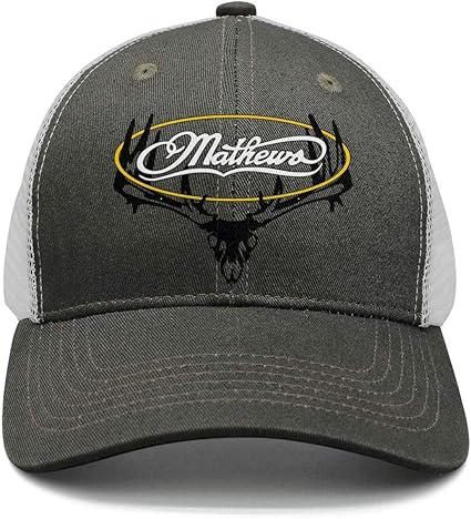 BLFHJ Mathews Archery Logo Unisex Girl Camo Flat-Brimmed Hat Rugged ...