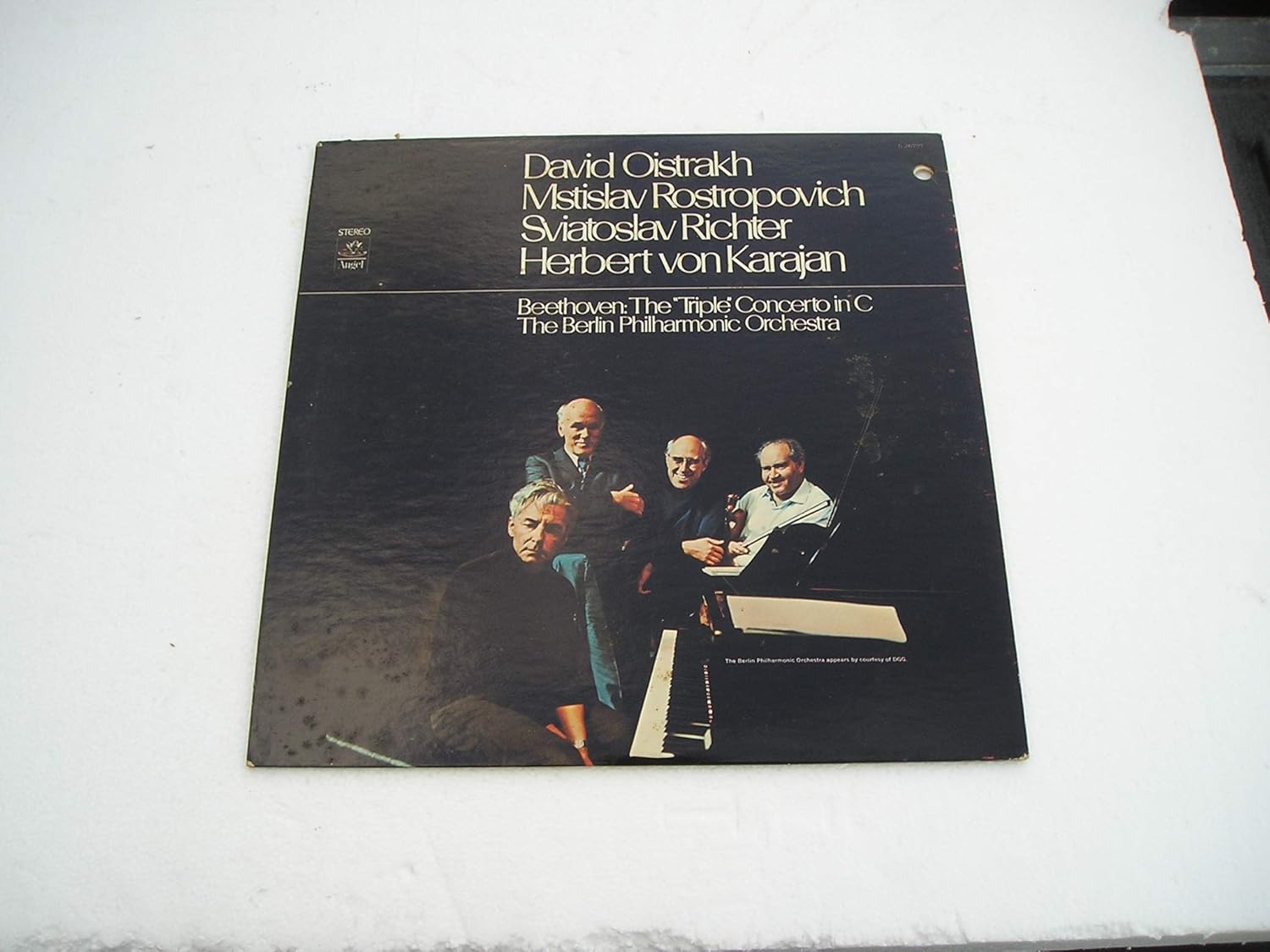 The Berlin Philharmonic Orchestra, David Oistrakh, Mstislav Rostropovich, Sviatoslav Richter ...