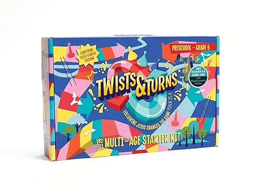 Lifeway VBS 2023 Twists & Turns Multi-Age Starter Kit with Digital ...