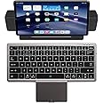 Amazon.com: ZenRich Wireless Bluetooth Keyboard with Cover and Stand ...