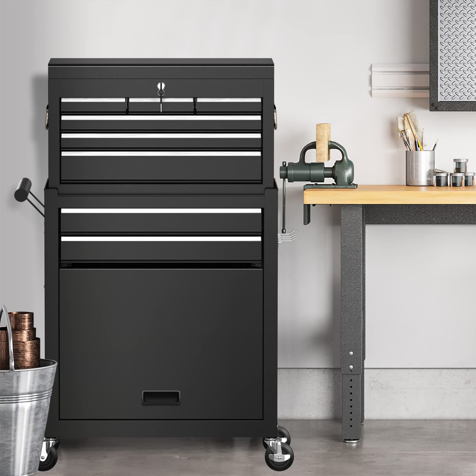 Mua Go Beyond 8-Drawer Tool Chest with Wheels, Tool Storage Cabinet and ...