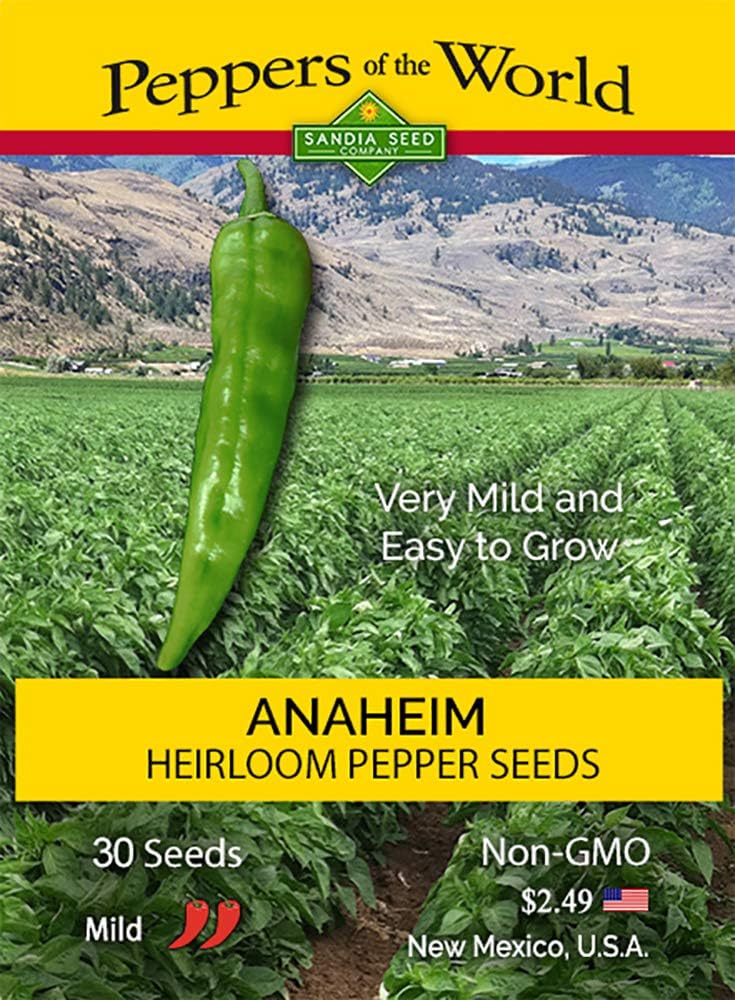 Amazon.com : Anaheim - Heirloom Pepper Seeds : Garden & Outdoor