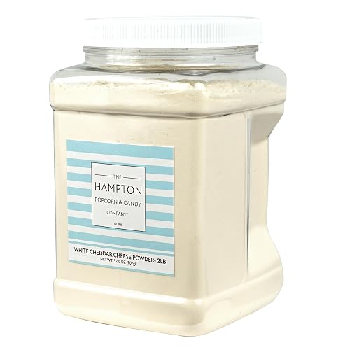 White Cheddar Cheese Powder, 2 Pound Resealable Jar, Cheese Powder For ...