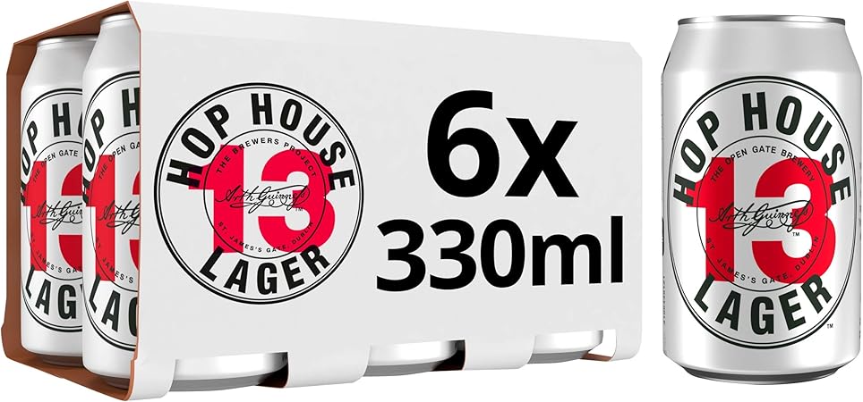 Hop House 13 Lager Beer, 6 x 330ml: Amazon.co.uk: Prime Pantry