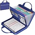 Amazon.com : Fireproof Accordion File Organizer with Handle, 13 Pocket ...