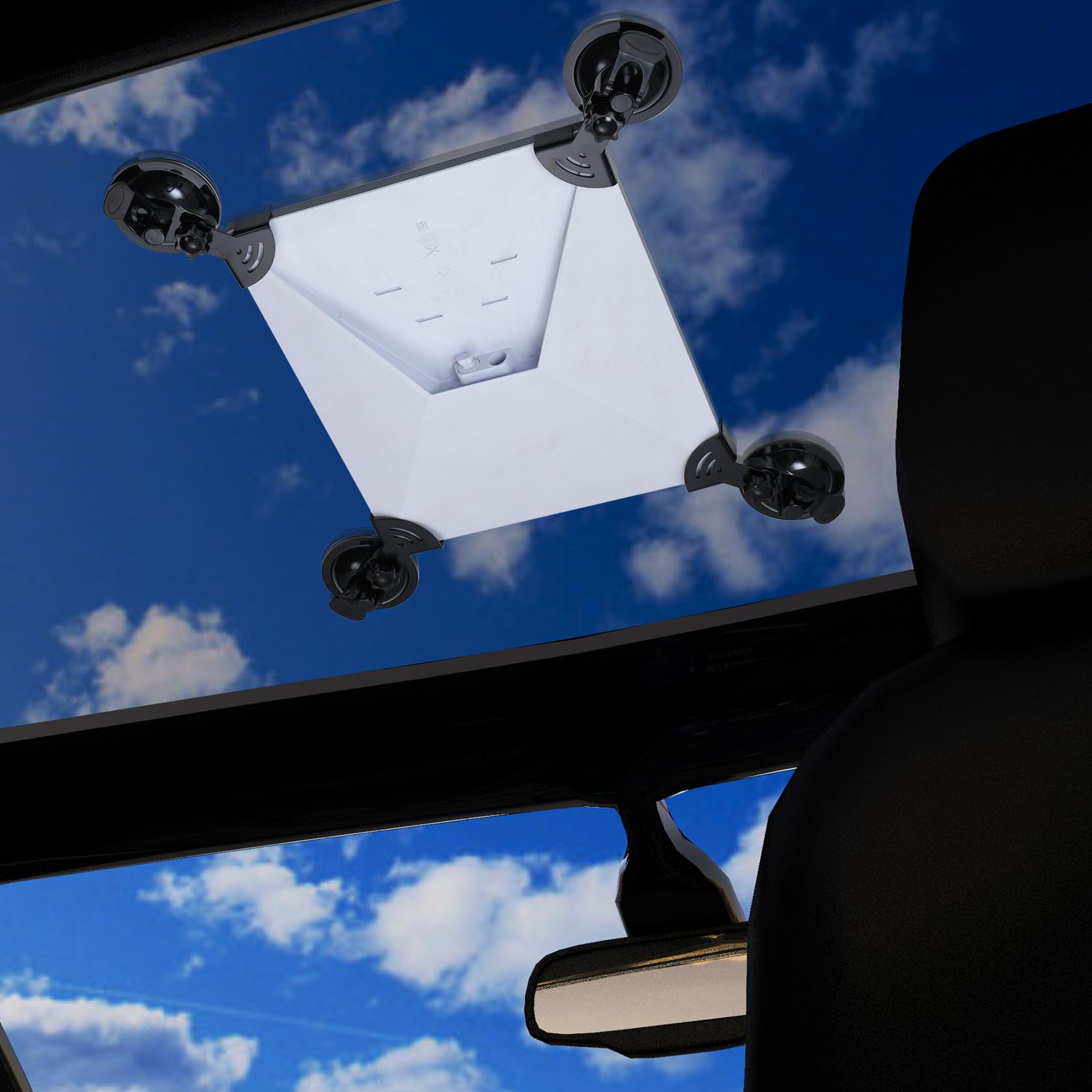 Starlink Mini Suction Cup Mount, Car Sunroof and Rear Window Mount for ...