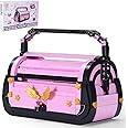 Amazon.com: 664PCS Princess Pink Building Block Toy Bag – Creative ...