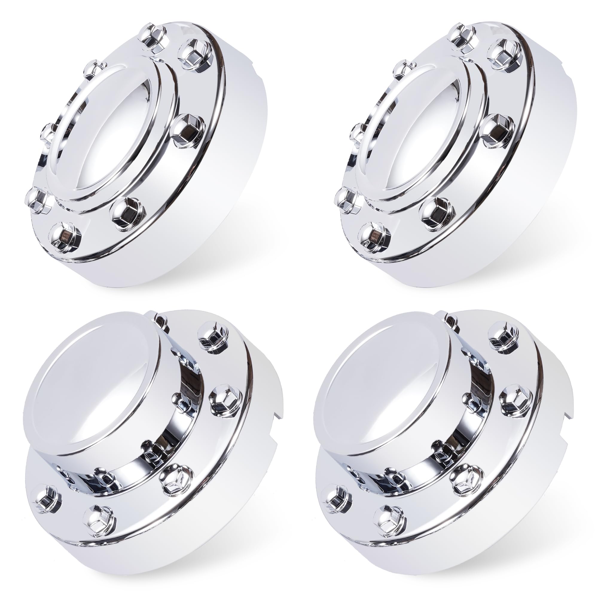 Front & Rear Wheel Center Hub Caps Compatible with Dodge Ram 3500 2011 ...